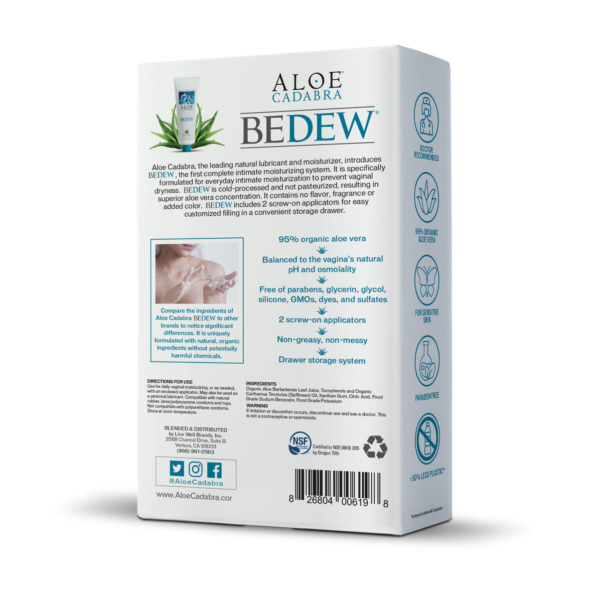 BEDEW 2-Applicator Set – Aloe Cadabra